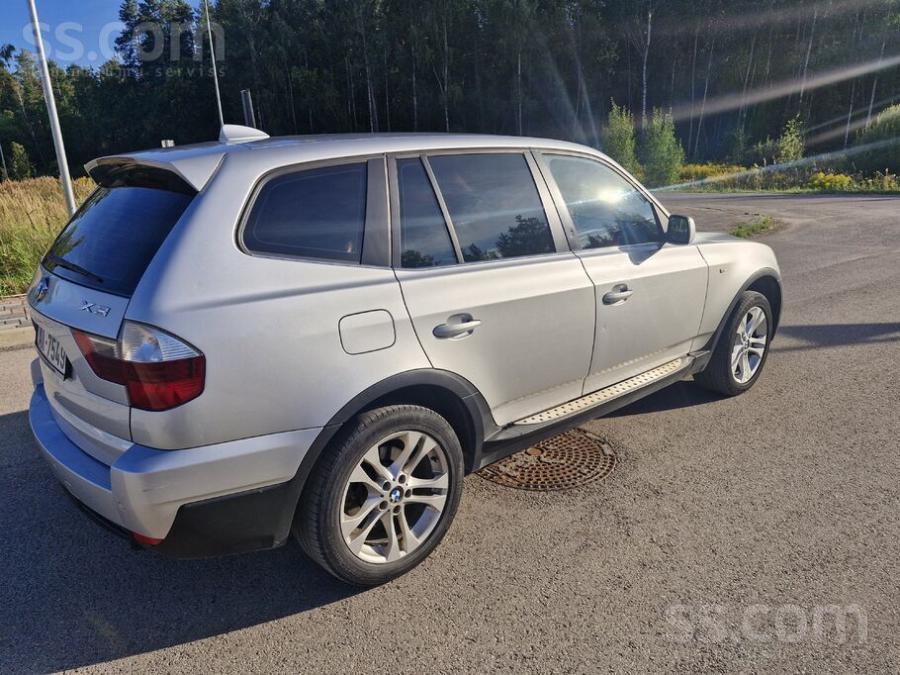 Grey BMW X3 2007 in Jekabpils, with an engine capacity of 3.00 L and mileage of 420 thousand km for 3400 €, photo 4 on AUTOMOTO.COM.LV