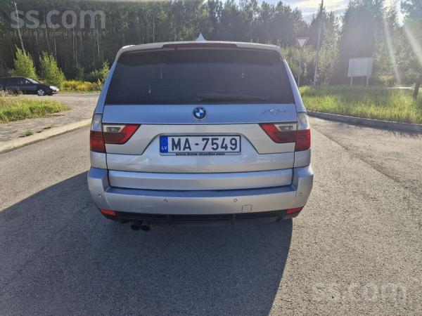 Grey BMW X3 2007 in Jekabpils, with an engine capacity of 3.00 L and mileage of 420 thousand km for 3400 €, photo 6 on AUTOMOTO.COM.LV