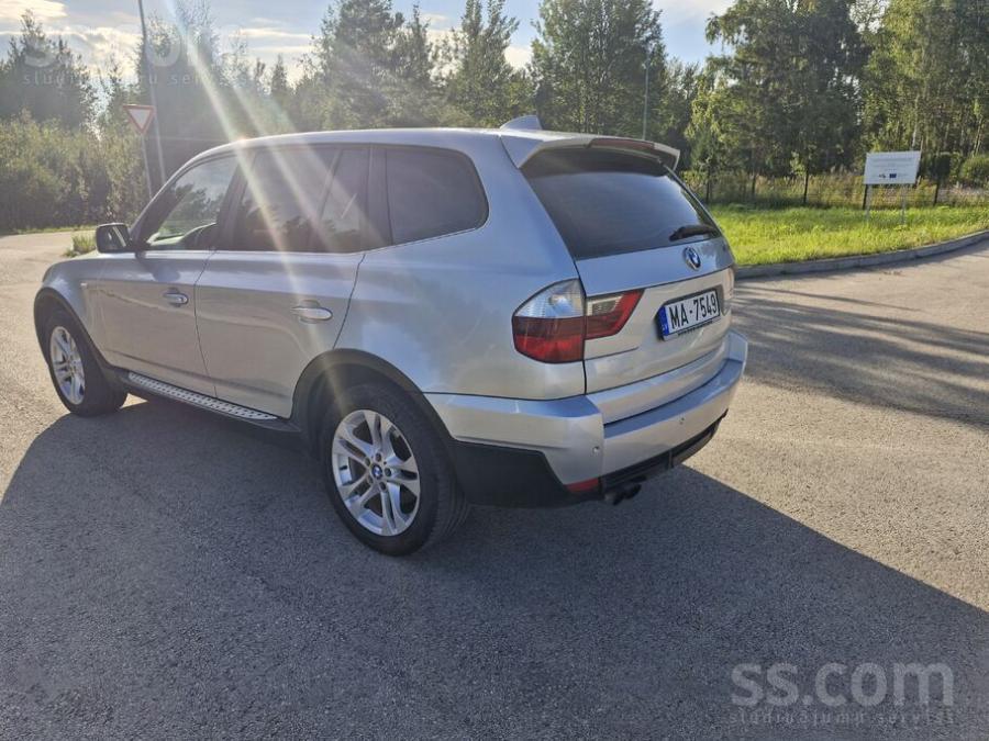 Grey BMW X3 2007 in Jekabpils, with an engine capacity of 3.00 L and mileage of 420 thousand km for 3400 €, photo 7 on AUTOMOTO.COM.LV