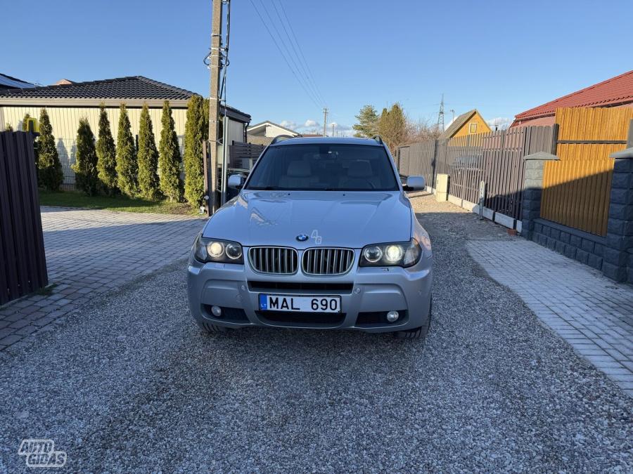 Pelēks BMW X3 2007 Klaipėda, ar dzinēja tilpumu 3.00 L un nobraukumu 360 tūkst. km par 5500 €, foto 4 vietnē AUTOMOTO.COM.LV