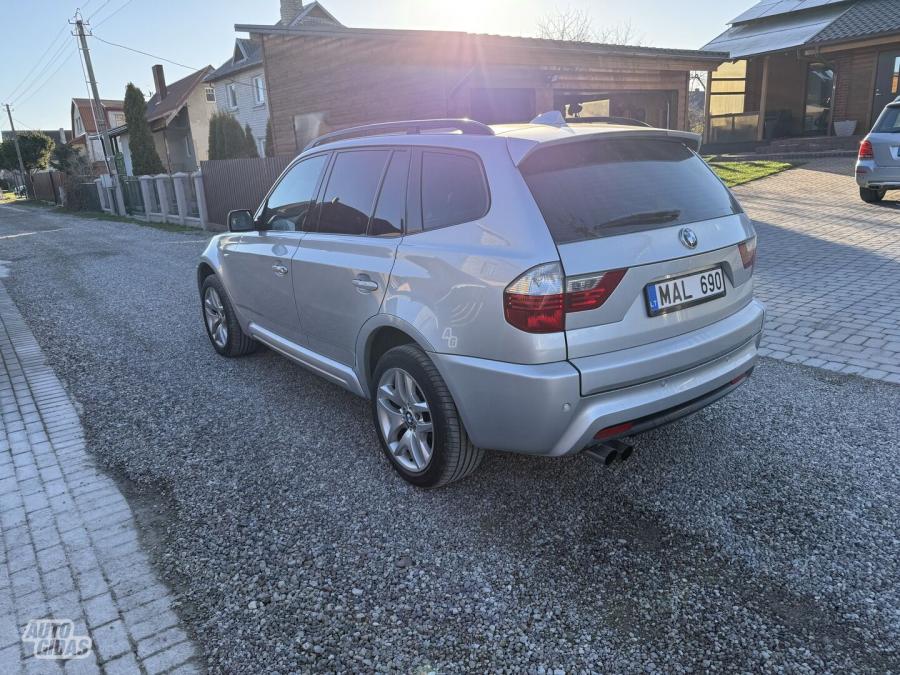 Pelēks BMW X3 2007 Klaipėda, ar dzinēja tilpumu 3.00 L un nobraukumu 360 tūkst. km par 5500 €, foto 6 vietnē AUTOMOTO.COM.LV