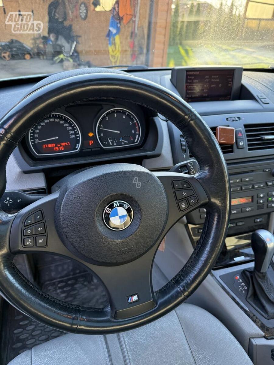 Pelēks BMW X3 2007 Klaipėda, ar dzinēja tilpumu 3.00 L un nobraukumu 360 tūkst. km par 5500 €, foto 16 vietnē AUTOMOTO.COM.LV