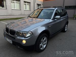 Серый БМВ Х3 2007 в Валмиера, объемом двигателя 2.00 л и пробегом 388 тыс. км за 4550 €, фото 1 на AUTOMOTO.COM.LV