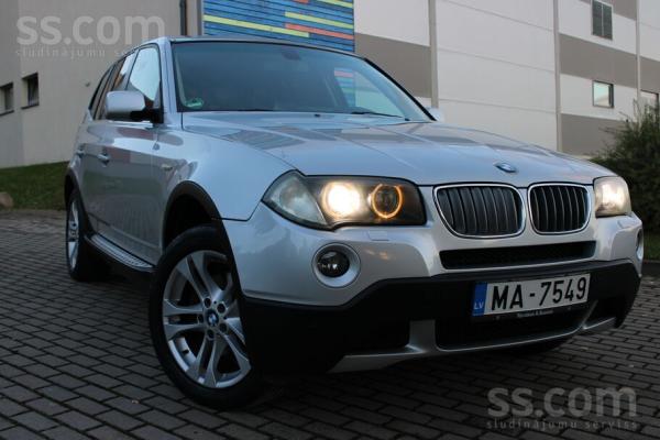 Grey BMW X3 2007 in Jekabpils, with an engine capacity of 3.00 L and mileage of 420 thousand km for 4950 €, photo 1 on AUTOMOTO.COM.LV