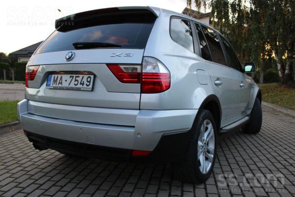 Grey BMW X3 2007 in Jekabpils, with an engine capacity of 3.00 L and mileage of 420 thousand km for 4950 €, photo 5 on AUTOMOTO.COM.LV