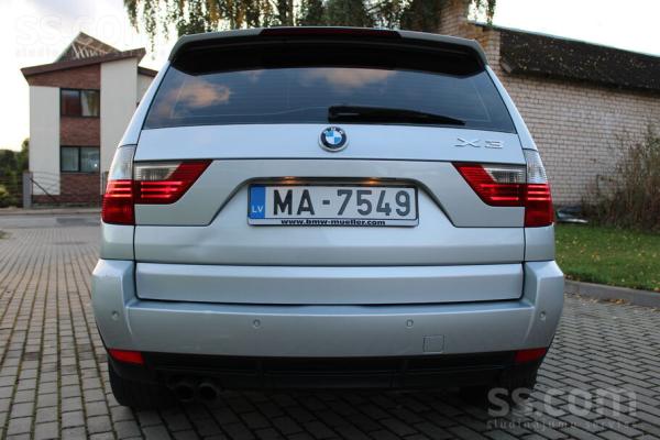 Grey BMW X3 2007 in Jekabpils, with an engine capacity of 3.00 L and mileage of 420 thousand km for 4950 €, photo 7 on AUTOMOTO.COM.LV
