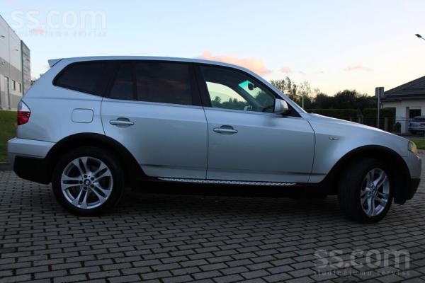 Grey BMW X3 2007 in Jekabpils, with an engine capacity of 3.00 L and mileage of 420 thousand km for 4950 €, photo 8 on AUTOMOTO.COM.LV
