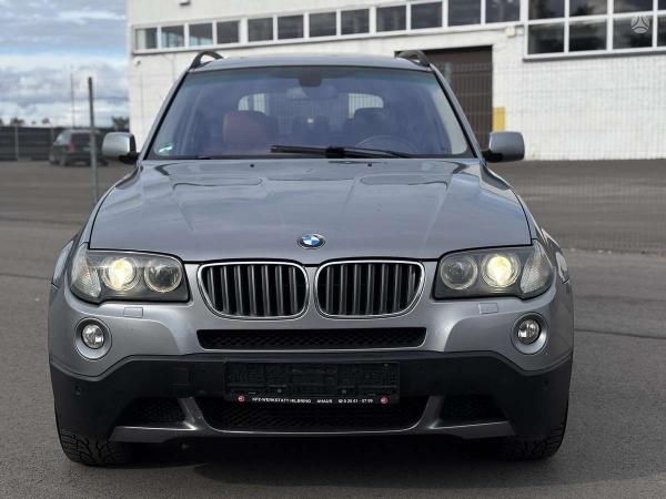 Pelēks BMW X3 2007 Marijampole, ar dzinēja tilpumu 2.99 L un nobraukumu 300 tūkst. km par 4550 €, foto 3 vietnē AUTOMOTO.COM.LV