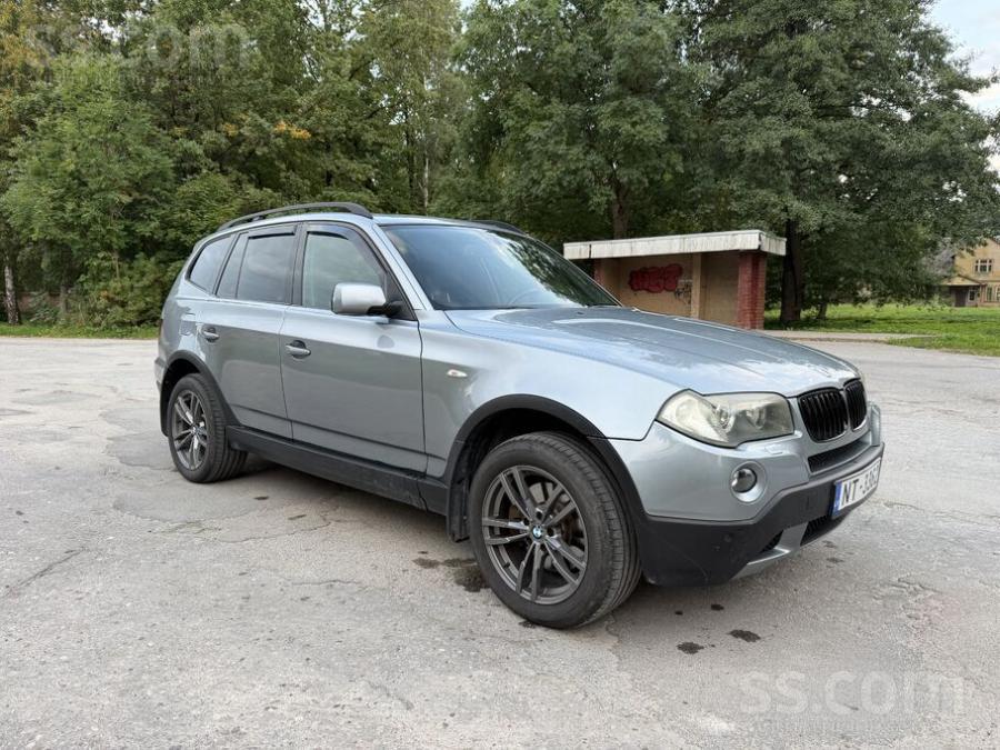 Серый БМВ Х3 2007 в Елгава, объемом двигателя 3.00 л и пробегом 338 тыс. км за 6990 €, фото 4 на AUTOMOTO.COM.LV