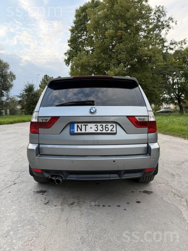 Pelēks BMW X3 2007 Jelgava, ar dzinēja tilpumu 3.00 L un nobraukumu 338 tūkst. km par 6990 €, foto 9 vietnē AUTOMOTO.COM.LV