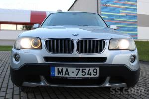 Pelēks BMW X3 2007 Rīga, ar dzinēja tilpumu 3.00 L un nobraukumu 420 tūkst. km par 4950 €, foto 6 vietnē AUTOMOTO.COM.LV