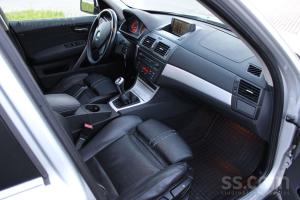 Pelēks BMW X3 2007 Rīga, ar dzinēja tilpumu 3.00 L un nobraukumu 420 tūkst. km par 4950 €, foto 17 vietnē AUTOMOTO.COM.LV