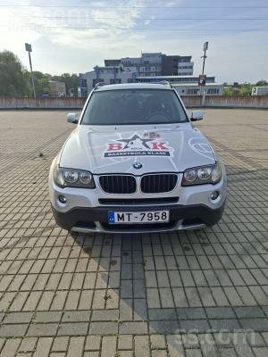 Grey BMW X3 2007 in Riga, with an engine capacity of 3.00 L and mileage of 321 thousand km for 3400 €, photo 4 on AUTOMOTO.COM.LV