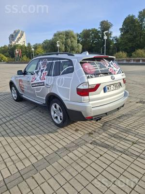 Grey BMW X3 2007 in Riga, with an engine capacity of 3.00 L and mileage of 321 thousand km for 3400 €, photo 5 on AUTOMOTO.COM.LV