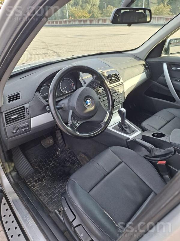 Pelēks BMW X3 2007 Rīga, ar dzinēja tilpumu 3.00 L un nobraukumu 321 tūkst. km par 3400 €, foto 7 vietnē AUTOMOTO.COM.LV
