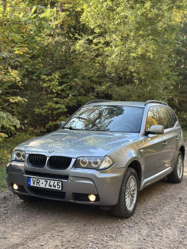 БМВ Х3 2007 в Валмиера на AUTOMOTO.COM.LV Серый БМВ Х3 2007 в Валмиера, объемом двигателя 3.00 л и пробегом 387 тыс. км за 4495 €, фото 3 на AUTOMOTO.COM.LV