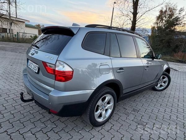 Grey BMW X3 2008 in Riga, with an engine capacity of 2.00 L and mileage of 0 thousand km for 5990 €, photo 4 on AUTOMOTO.COM.LV
