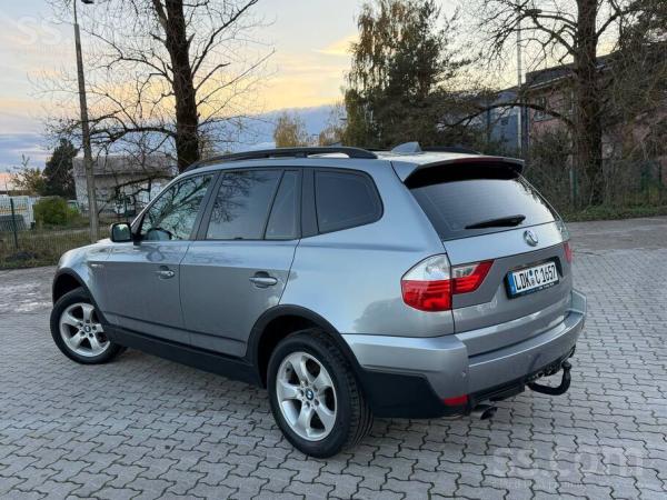 Grey BMW X3 2008 in Riga, with an engine capacity of 2.00 L and mileage of 0 thousand km for 5990 €, photo 6 on AUTOMOTO.COM.LV