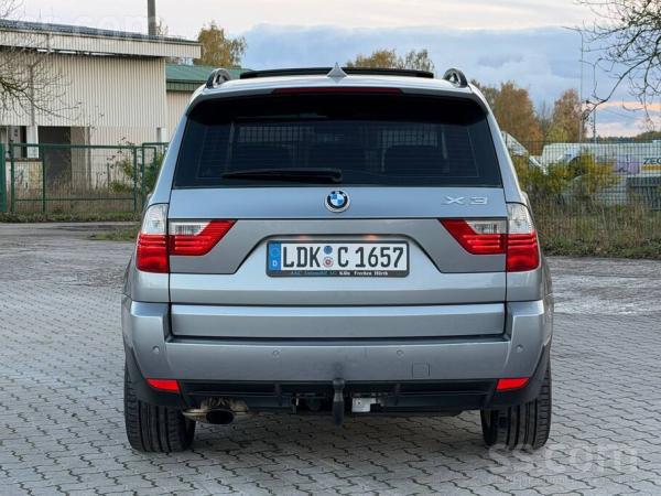 Grey BMW X3 2008 in Riga, with an engine capacity of 2.00 L and mileage of 0 thousand km for 5990 €, photo 8 on AUTOMOTO.COM.LV