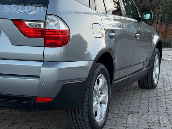 Grey BMW X3 2008 in Riga, with an engine capacity of 2.00 L and mileage of 0 thousand km for 5990 €, photo 9 on AUTOMOTO.COM.LV