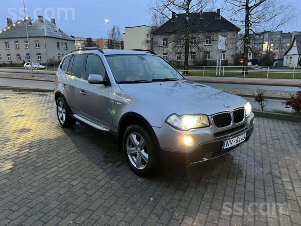 Grey BMW X3 2008 in Rezekne, with an engine capacity of 2.00 L and mileage of 0 thousand km for 3350 €, photo 1 on AUTOMOTO.COM.LV