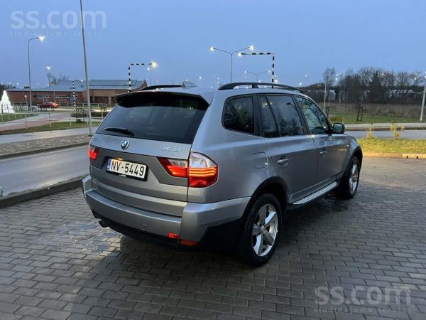 Grey BMW X3 2008 in Rezekne, with an engine capacity of 2.00 L and mileage of 0 thousand km for 3350 €, photo 3 on AUTOMOTO.COM.LV
