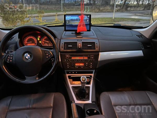 Grey BMW X3 2008 in Rezekne, with an engine capacity of 2.00 L and mileage of 0 thousand km for 3350 €, photo 8 on AUTOMOTO.COM.LV