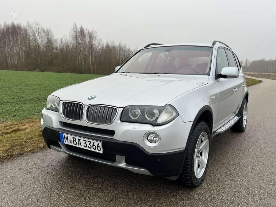 Grey BMW X3 2008 in Panevezys, with an engine capacity of 2.99 L and mileage of 242 thousand km for 5400 €, photo 1 on AUTOMOTO.COM.LV