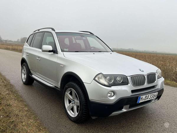 Grey BMW X3 2008 in Panevezys, with an engine capacity of 2.99 L and mileage of 242 thousand km for 5400 €, photo 3 on AUTOMOTO.COM.LV