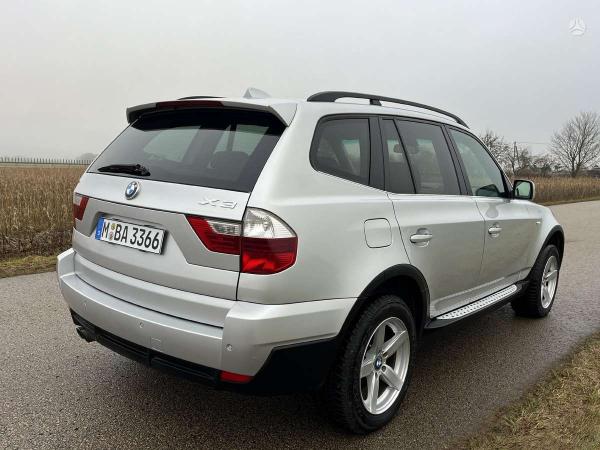 Grey BMW X3 2008 in Panevezys, with an engine capacity of 2.99 L and mileage of 242 thousand km for 5400 €, photo 4 on AUTOMOTO.COM.LV