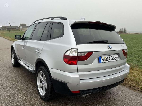 Grey BMW X3 2008 in Panevezys, with an engine capacity of 2.99 L and mileage of 242 thousand km for 5400 €, photo 6 on AUTOMOTO.COM.LV