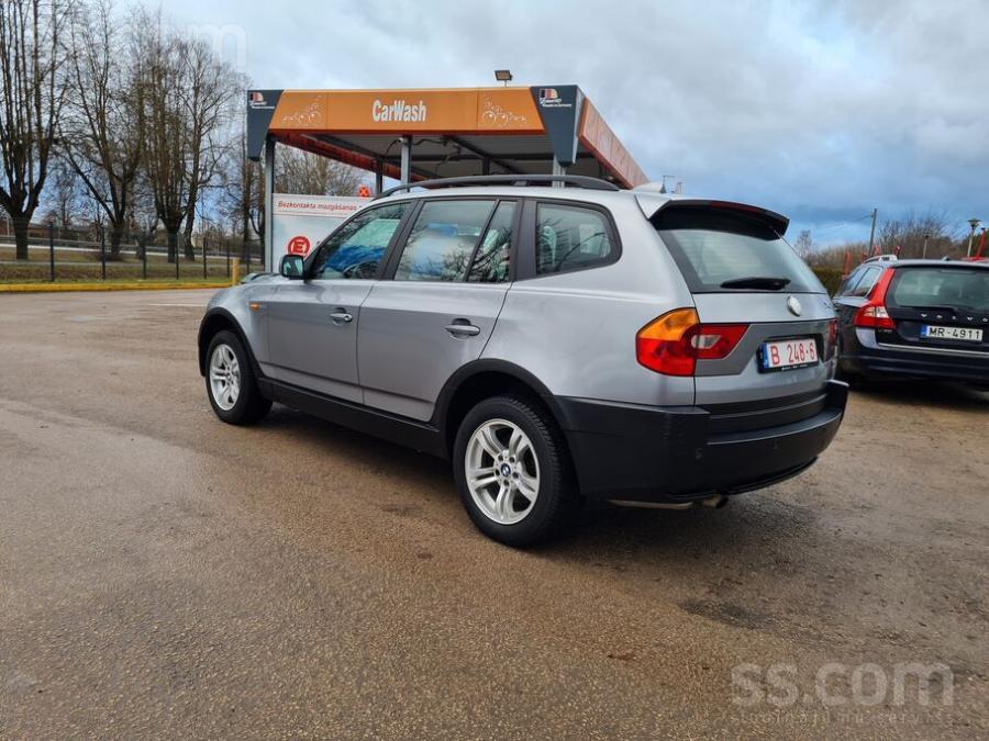 Grey BMW X3 2008 in Ogre, with an engine capacity of 2.00 L and mileage of 0 thousand km for 4770 €, photo 7 on AUTOMOTO.COM.LV