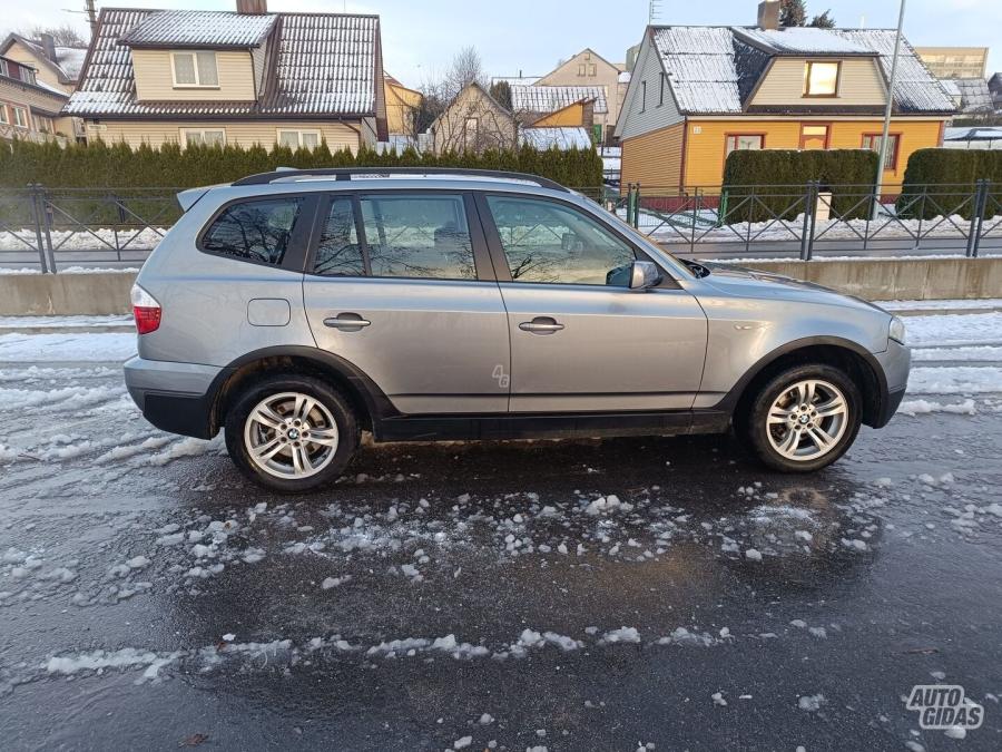 Pelēks BMW X3 2008 Telšiai, ar dzinēja tilpumu 2.00 L un nobraukumu 225 tūkst. km par 4799 €, foto 8 vietnē AUTOMOTO.COM.LV