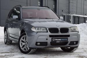 Grey BMW X3 2008 in Vilnius, with an engine capacity of 2.00 L and mileage of 317 thousand km for 4999 €, photo 3 on AUTOMOTO.COM.LV