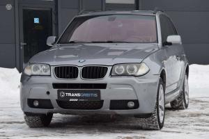 Grey BMW X3 2008 in Vilnius, with an engine capacity of 2.00 L and mileage of 317 thousand km for 4999 €, photo 5 on AUTOMOTO.COM.LV