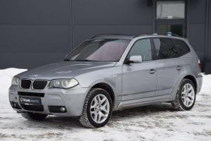 Grey BMW X3 2008 in Vilnius, with an engine capacity of 2.00 L and mileage of 317 thousand km for 4999 €, photo 7 on AUTOMOTO.COM.LV