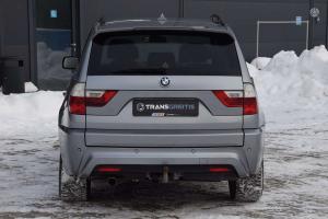 Grey BMW X3 2008 in Vilnius, with an engine capacity of 2.00 L and mileage of 317 thousand km for 4999 €, photo 10 on AUTOMOTO.COM.LV