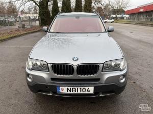 Grey BMW X3 2008 in Alytus, with an engine capacity of 2.00 L and mileage of 366 thousand km for 4350 €, photo  on AUTOMOTO.COM.LV