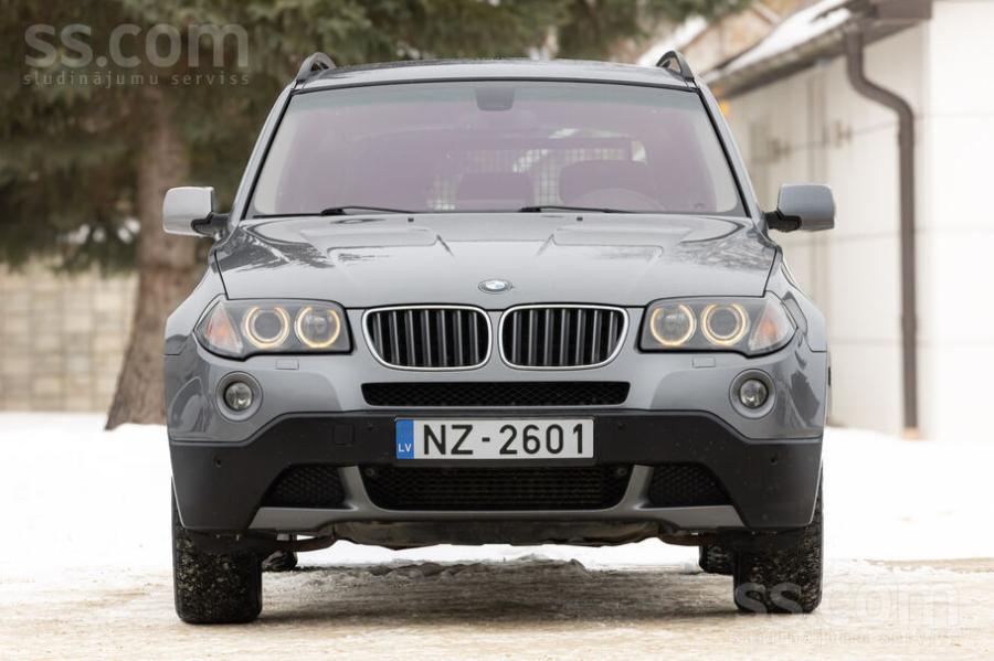 Grey BMW X3 2008 in Jelgava, with an engine capacity of 2.00 L and mileage of 311 thousand km for 4750 €, photo 1 on AUTOMOTO.COM.LV