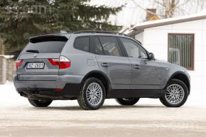 Grey BMW X3 2008 in Jelgava, with an engine capacity of 2.00 L and mileage of 311 thousand km for 4750 €, photo 5 on AUTOMOTO.COM.LV