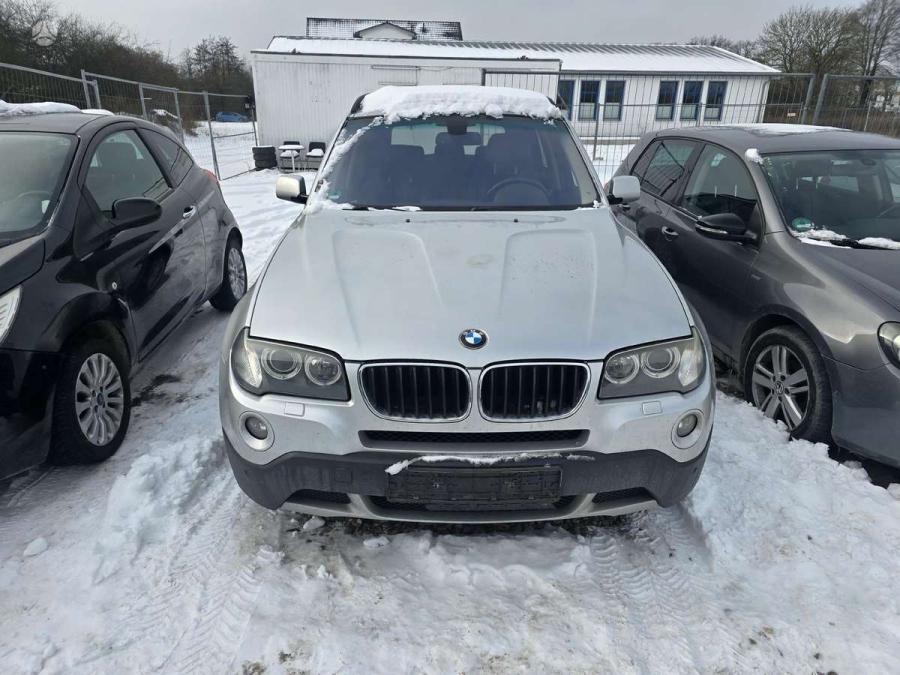 Grey BMW X3 2008 in Marijampole, with an engine capacity of 2.00 L and mileage of 260 thousand km for 4700 €, photo 2 on AUTOMOTO.COM.LV