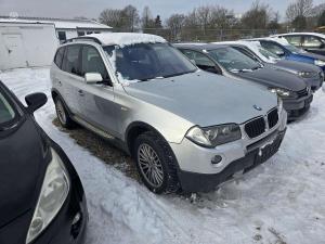 Grey BMW X3 2008 in Marijampole, with an engine capacity of 2.00 L and mileage of 260 thousand km for 4700 €, photo 3 on AUTOMOTO.COM.LV