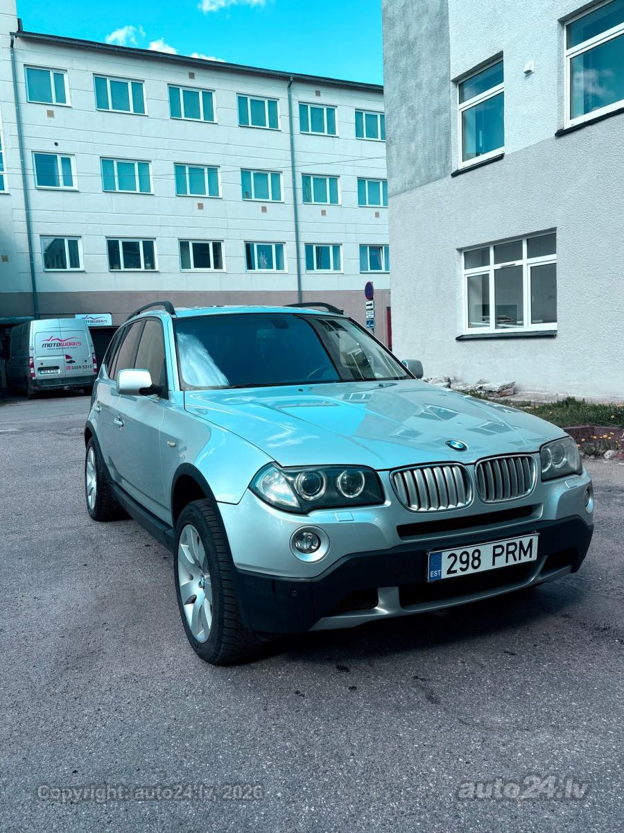 Pelēks BMW X3 2008 Tallina, ar dzinēja tilpumu 3.00 L un nobraukumu 384 tūkst. km par 8500 €, foto 1 vietnē AUTOMOTO.COM.LV