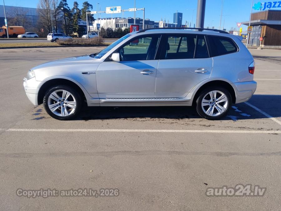 Grey BMW X3 2008 in Tallinn, with an engine capacity of 2.00 L and mileage of 262 thousand km for 5800 €, photo 4 on AUTOMOTO.COM.LV