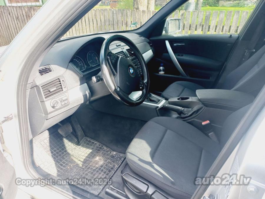 Grey BMW X3 2008 in Tallinn, with an engine capacity of 2.00 L and mileage of 262 thousand km for 5800 €, photo 8 on AUTOMOTO.COM.LV
