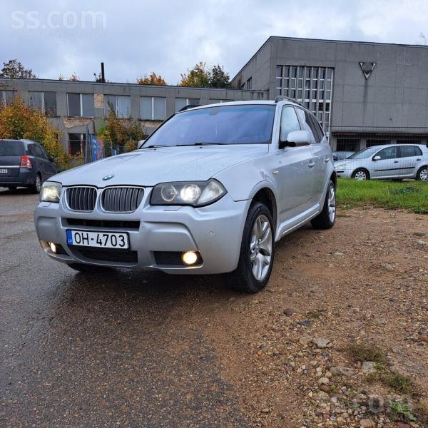 BMW X3 2008 Rēzekne vietnē Pelēks BMW X3 2008 Rēzekne, ar dzinēja tilpumu 2.00 L un nobraukumu 0 tūkst. km par 5200 €, foto 3 vietnē AUTOMOTO.COM.LV