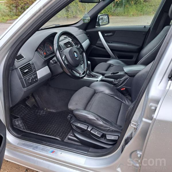 BMW X3 2008 Rēzekne vietnē Pelēks BMW X3 2008 Rēzekne, ar dzinēja tilpumu 2.00 L un nobraukumu 0 tūkst. km par 5200 €, foto 8 vietnē AUTOMOTO.COM.LV