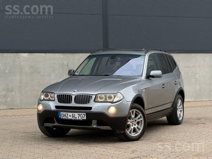 Pelēks BMW X3 2008 Rīga, ar dzinēja tilpumu 3.00 L un nobraukumu 0 tūkst. km par 4850 €, foto 4 vietnē AUTOMOTO.COM.LV