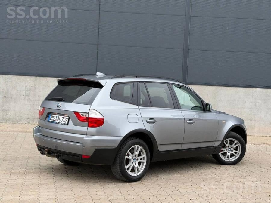 Pelēks BMW X3 2008 Rīga, ar dzinēja tilpumu 3.00 L un nobraukumu 0 tūkst. km par 4850 €, foto 5 vietnē AUTOMOTO.COM.LV