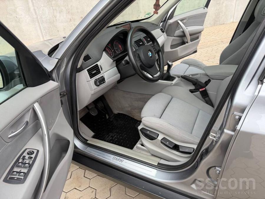 Pelēks BMW X3 2008 Rīga, ar dzinēja tilpumu 3.00 L un nobraukumu 0 tūkst. km par 4850 €, foto 17 vietnē AUTOMOTO.COM.LV